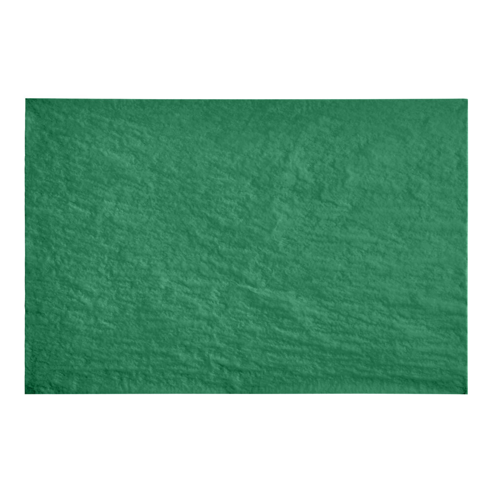 SatinWrap 20" x 30" 10 lb. Holiday Green Tissue Paper Sheets 2030-2300 ...