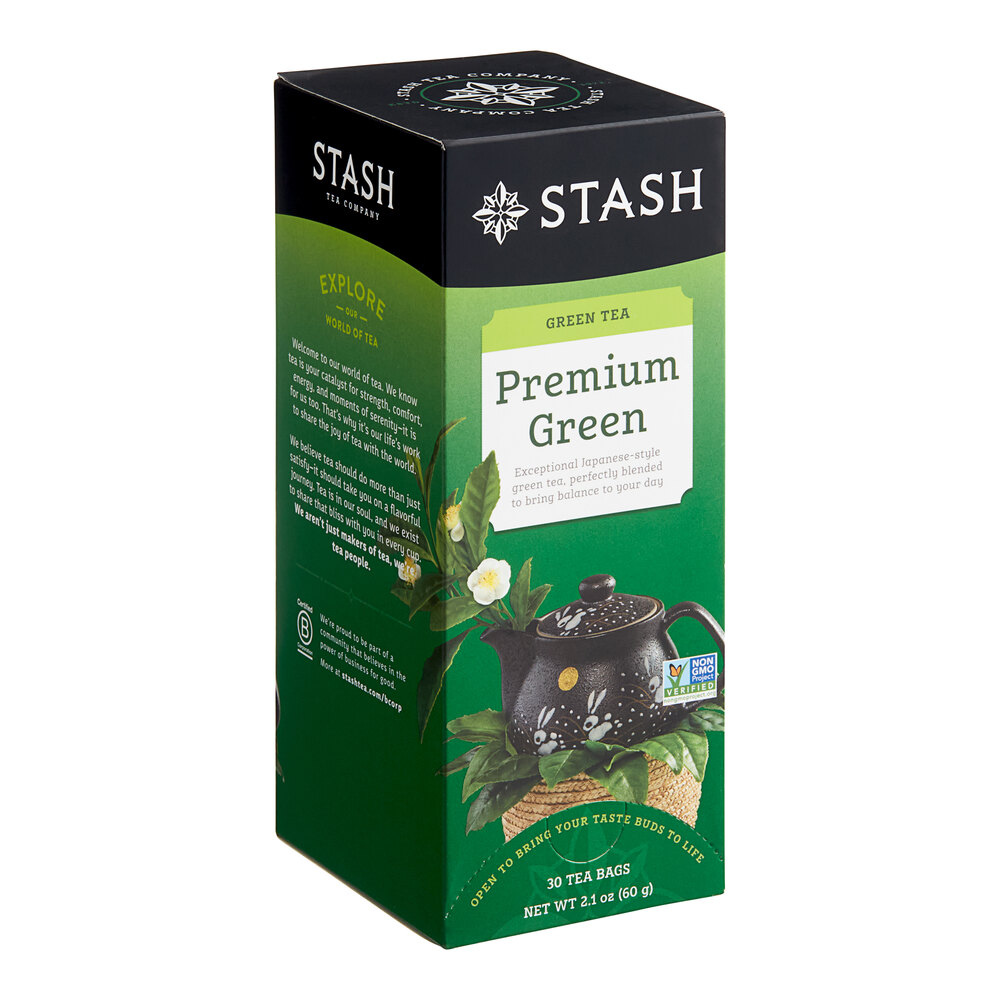 Stash Premium Green Tea Bags - 30/Box