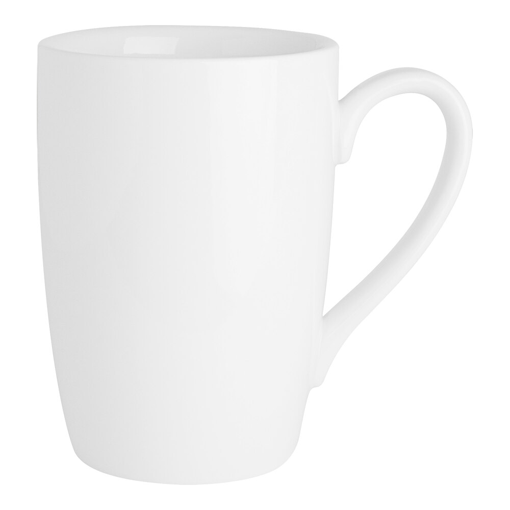 Varick Bistro from Steelite International 11 oz. Bright White Mug - 36/Case