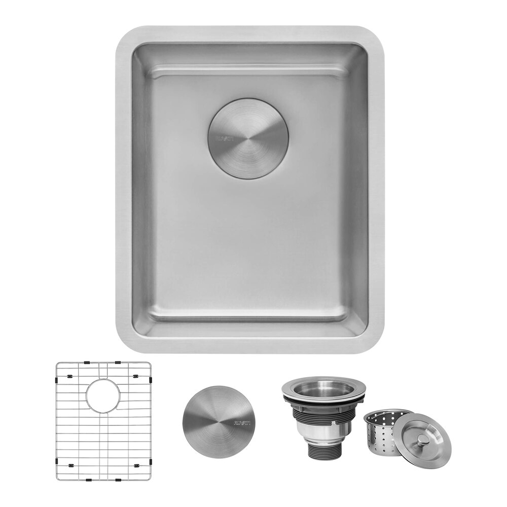 Ruvati RVM5912 Modena 17 3/4" x 12" Stainless Steel Undermount Sink