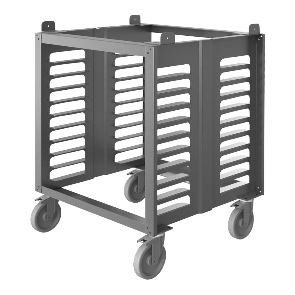 Cadco OST-195-C Heavy-Duty Aluminum Oven Stand with Casters for Full ...