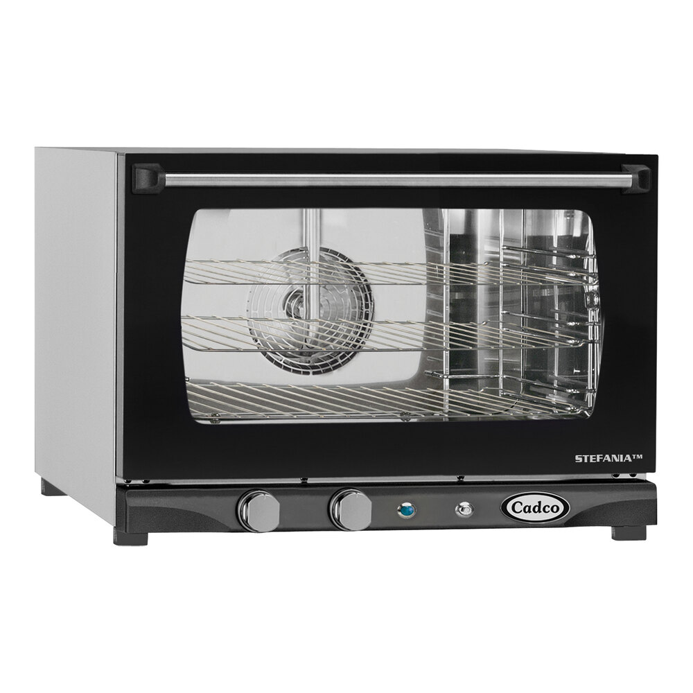 Cadco Stefania XAF-113 3-Shelf Half Size Heavy-Duty Manual Countertop ...