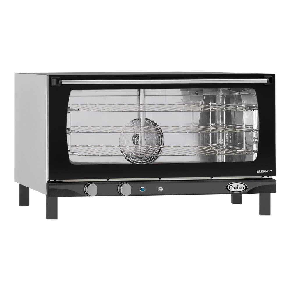 Cadco Elena XAF-183 3-Shelf Full Size Heavy-Duty Manual Countertop ...