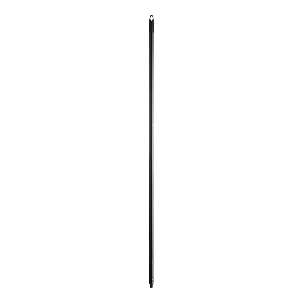 Lavex 60" Black Metal Threaded Broom Handle