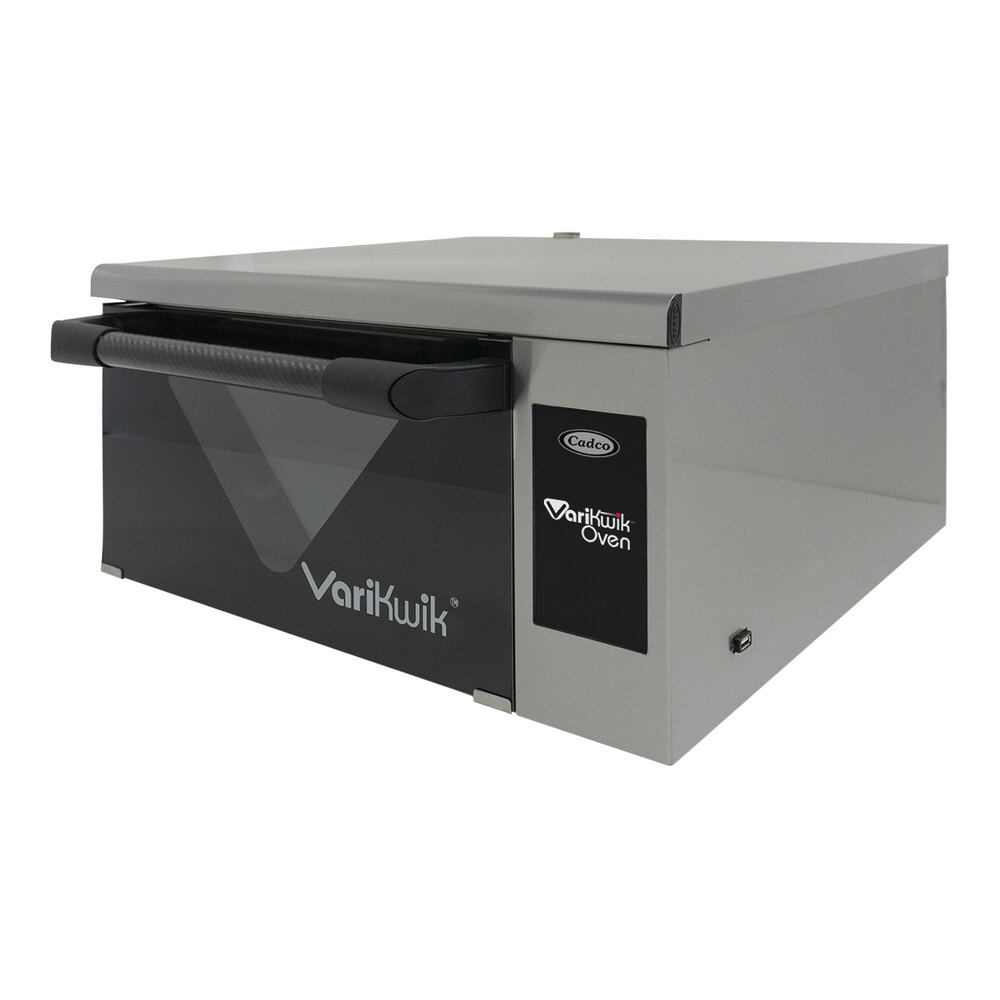 Cadco VariKwik VKII-220+ Stainless Steel Countertop High-Speed Oven ...