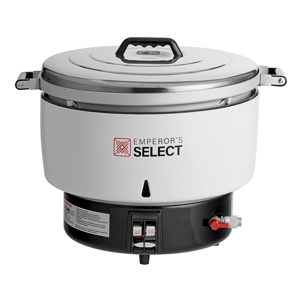 Emperor's Select EGRC Natural Gas 140 Cup (70 Cup Raw) Gas Rice Cooker ...