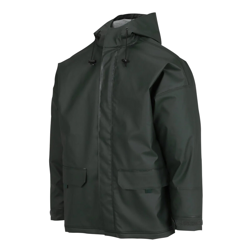 Tingley Weather-Tuff Green Rain Jacket J33118.MD - Medium
