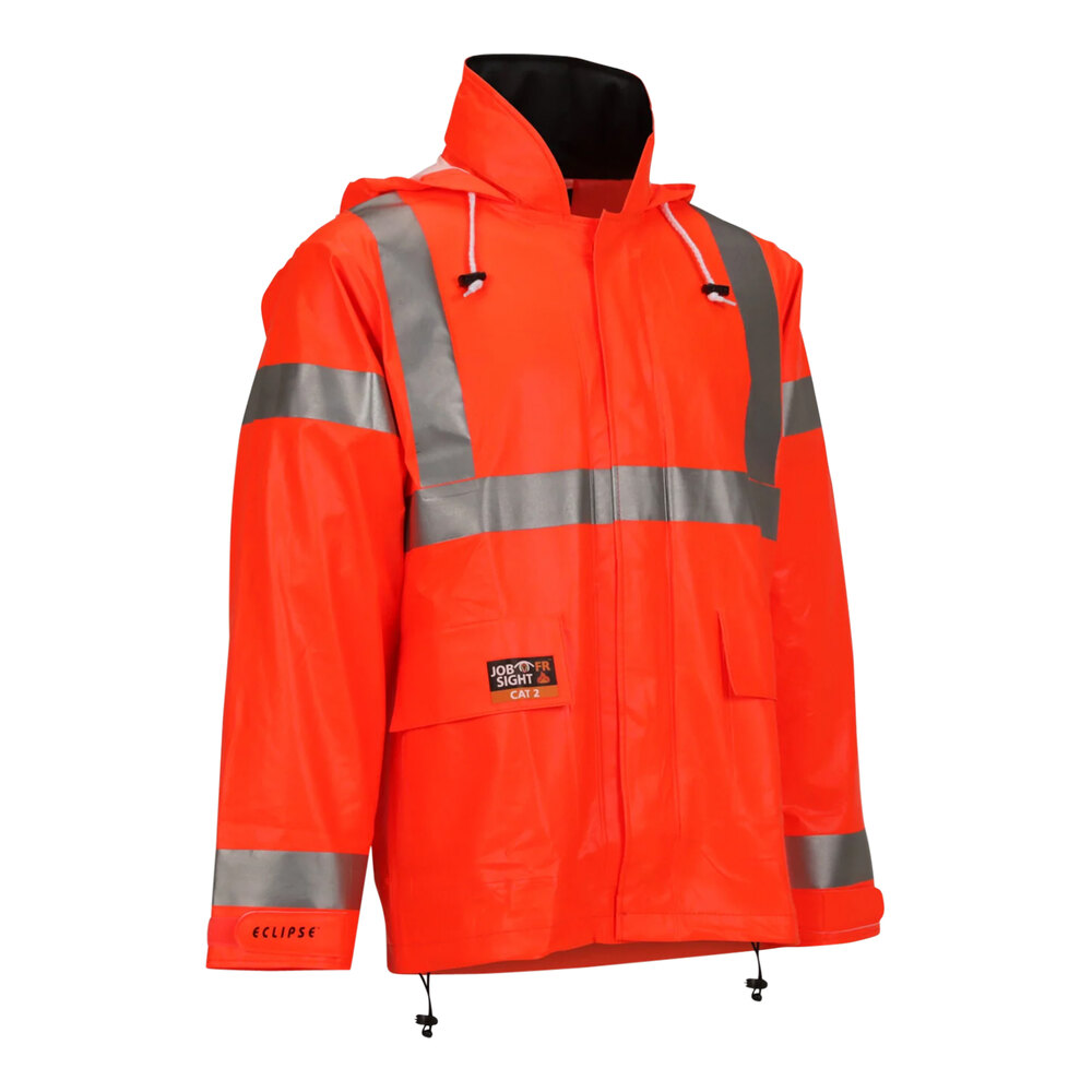 Tingley Eclipse Type R Class 3 Hi-Vis Orange Jacket with Quad-Hazard ...