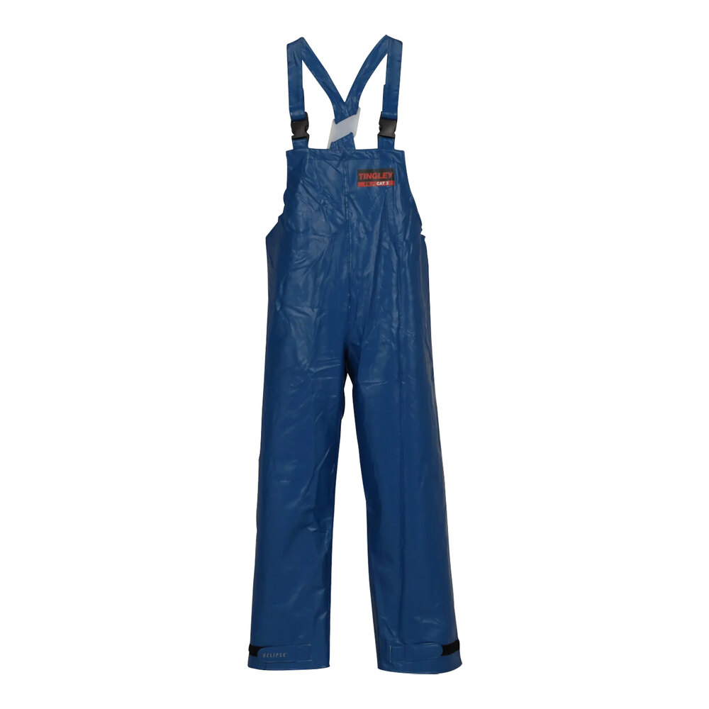 Tingley Eclipse Blue Overalls with Tri-Hazard Protection O44041.5X - 5X