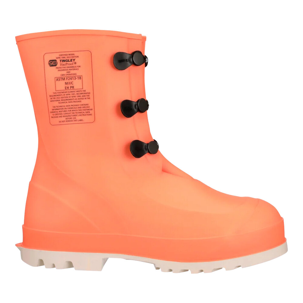 Tingley HazProof Unisex Orange Waterproof Non-Slip Puncture-Resistant ...