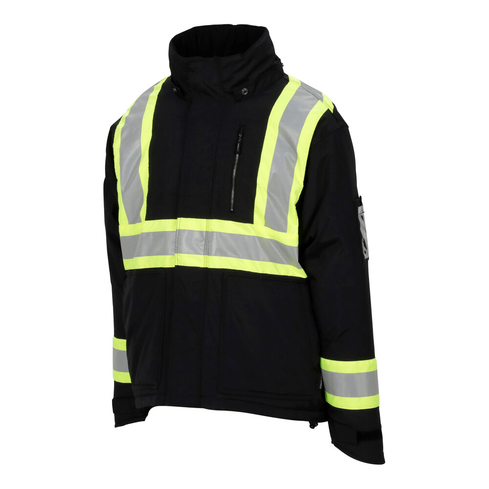 Tingley Bomber II Type O Class 1 Insulated Enhanced Visibility Black ...