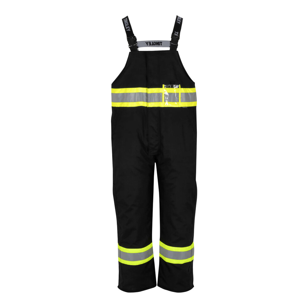 Tingley Cold Gear Type O Class 1 Enhanced Visibility Insulated Black ...