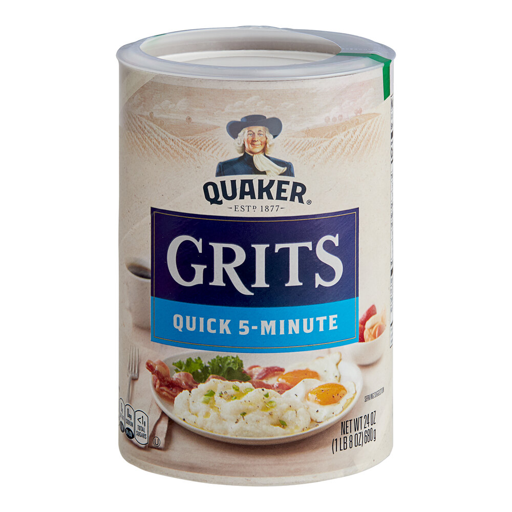 Quaker Oats Quick 5-Minute Grits 1.5 lb. - 12/Case