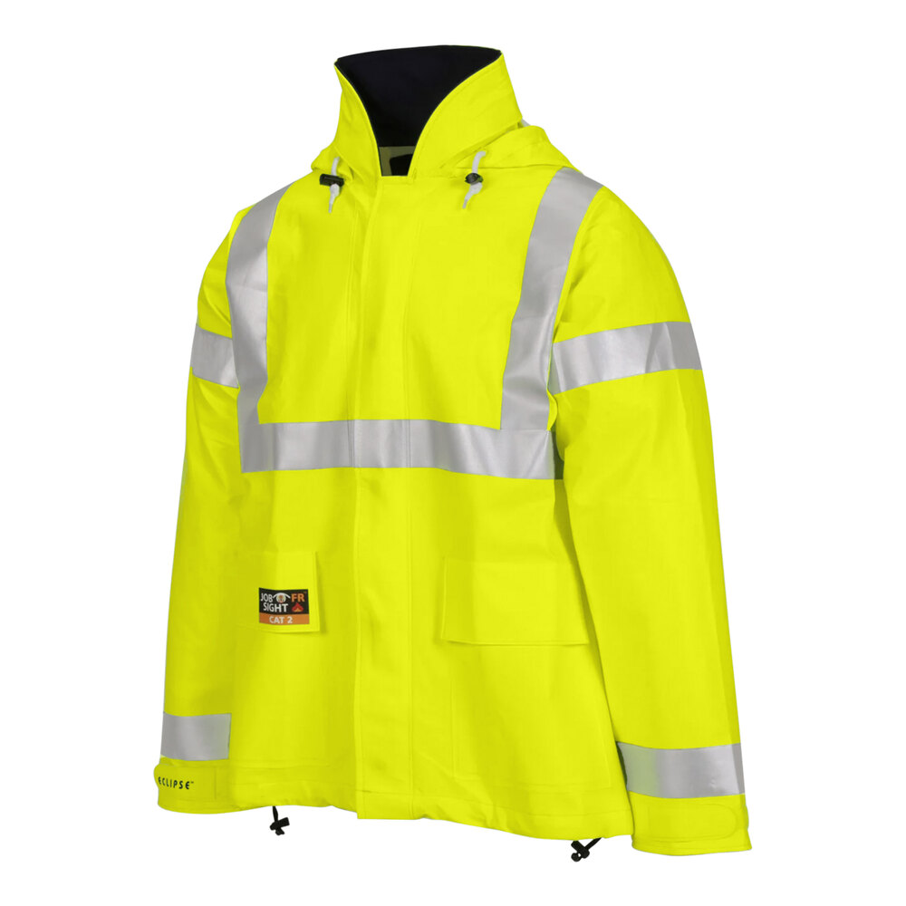 Tingley Eclipse Type R Class 3 Hi-Vis Lime Jacket with Quad-Hazard ...
