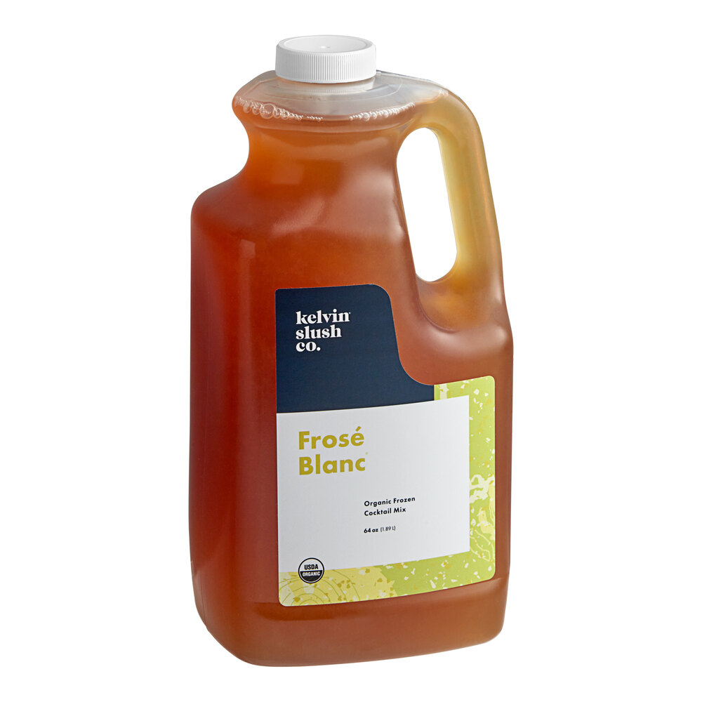 Kelvin Slush Co. Organic Frozen Frose Blanc Cocktail Mix 64 fl. oz. - 4 ...
