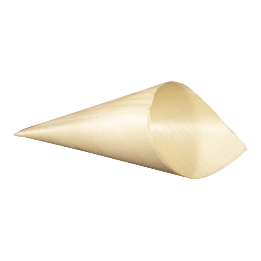 VerTerra Eco2® 8" Disposable Wooden Cone - 1,000/Case