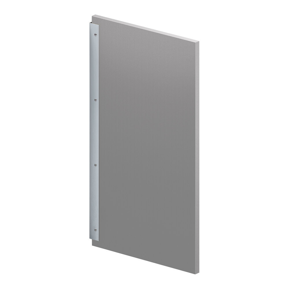 ASI Accurate Partitions 4050818809237 18" x 48" Charcoal Solid Plastic ...