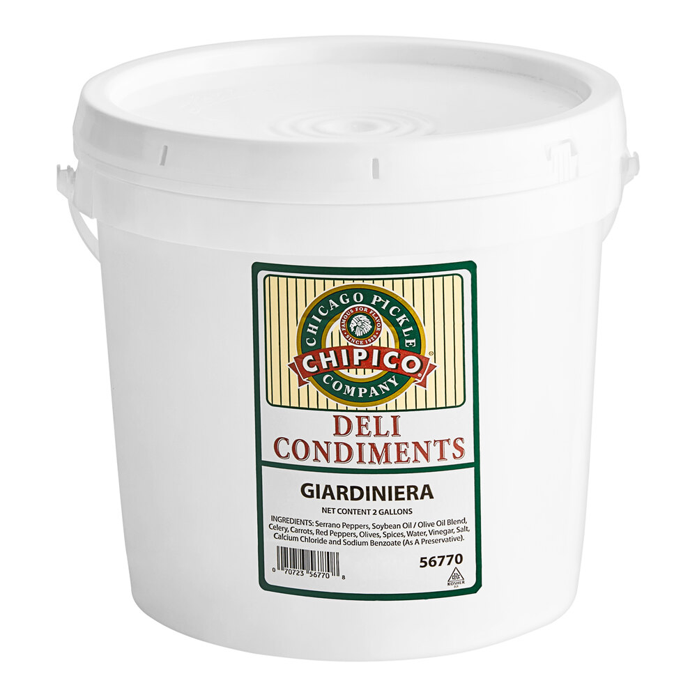 Chipico Chicago Giardiniera 2 Gallon