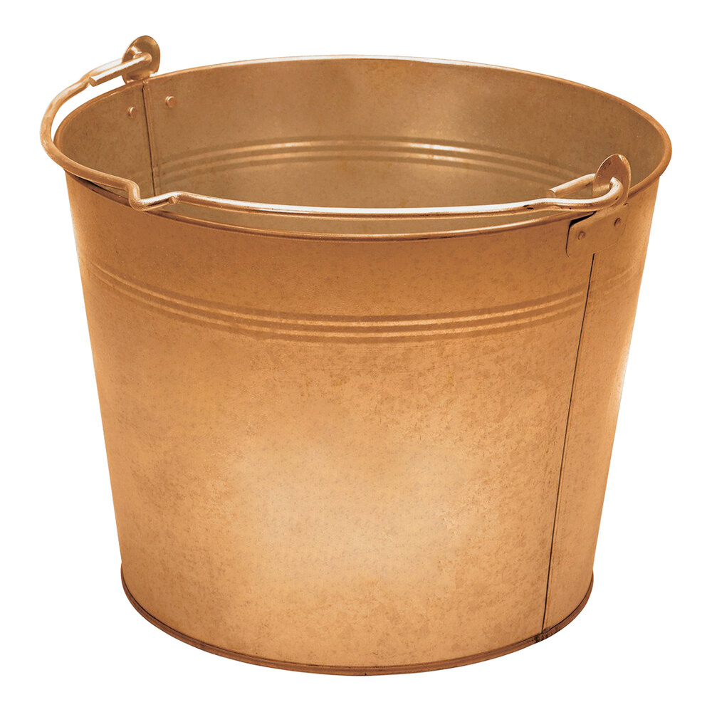 Vestil BKT-BRZ-250 2.5 Gallon Aluminum Bronze Pail