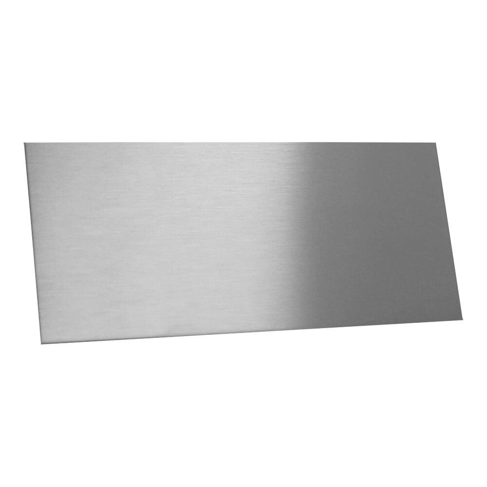Western Fabricating 4" x 96" 18 Gauge Stainless Steel Flat Wall Base ...