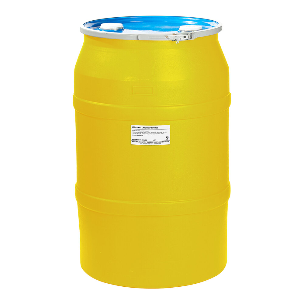 Amoretti Key Lime Craft Puree 55 Gallon (450 lb.)