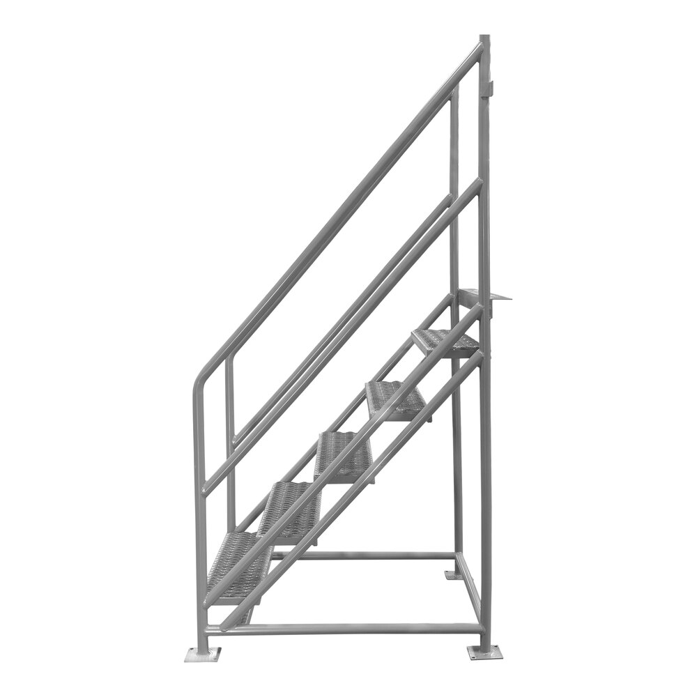 Ballymore 31 1/2" 7-Step Steel Crossover Ladder Stair Section with ...