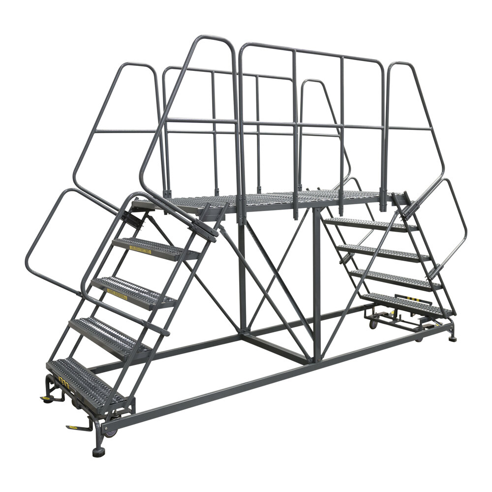Ballymore 33" x 133" 6-Step Steel Double Entry Work Platform DEP6-2472 ...