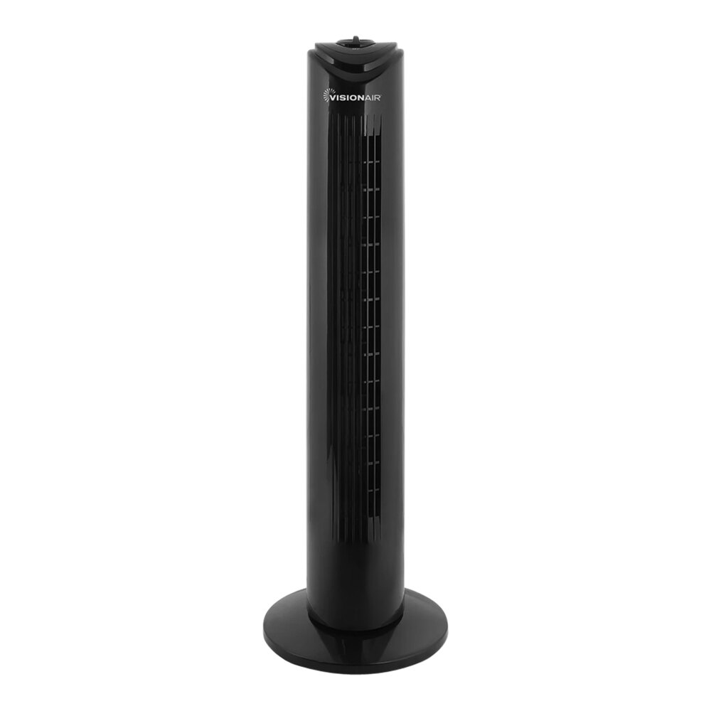 VisionAir 29" Black 3-Speed Oscillating Tower Fan 1VAFT29 - 120V