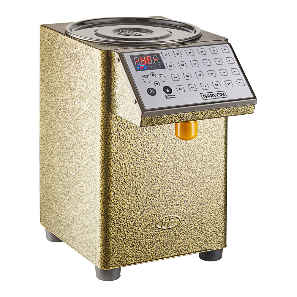 Narvon 9 Qt. Bubble Tea Fructose Dispenser