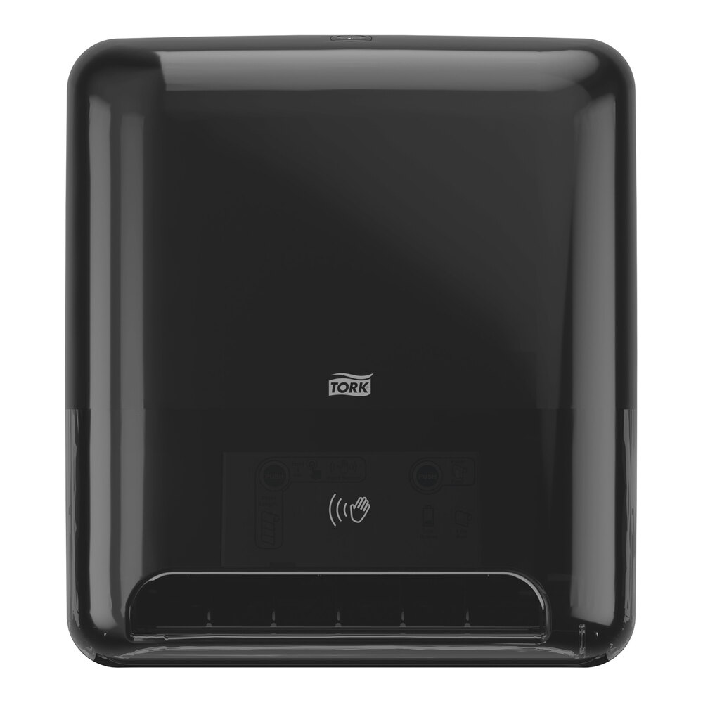 Tork Matic® 5511284 Black Wall-Mount Automatic Hand Towel Roll Dispenser