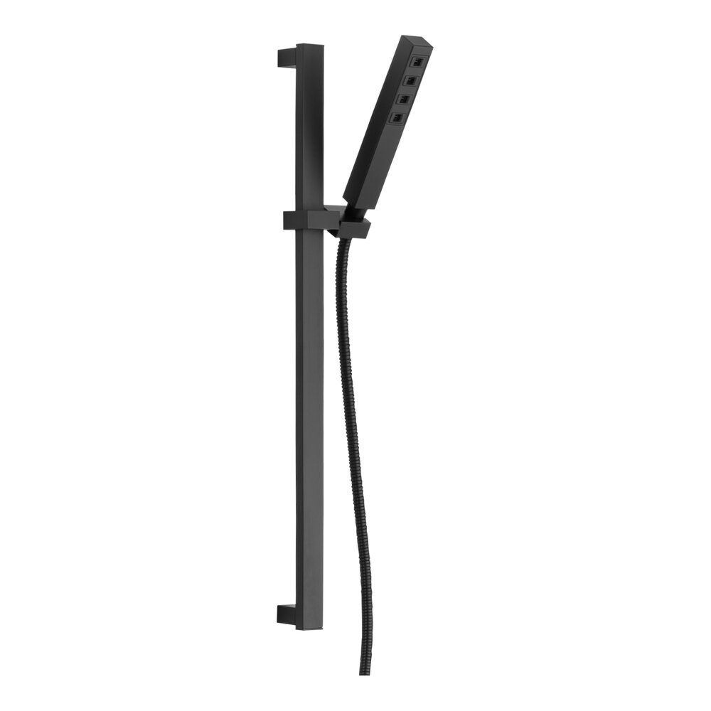 Delta Faucet 51567-BL Ara 1.75 GPM Matte Black H2OKinetic Single ...