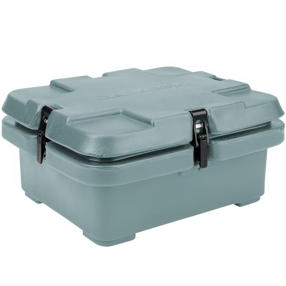 Cambro 240MPC401 Camcarrier® Slate Blue Top Loading 4" Deep Insulated ...
