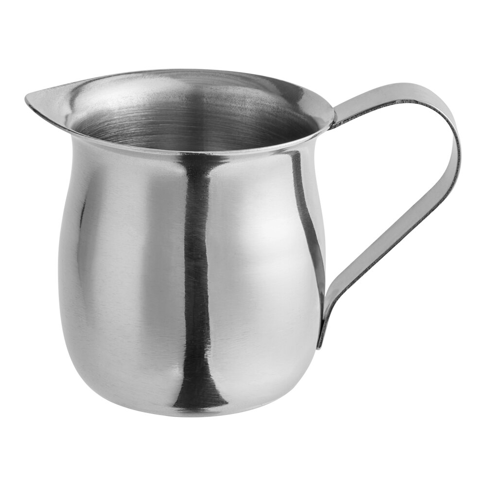 American Metalcraft 1.5 oz. Stainless Steel Bell Creamer / Syrup Server ...