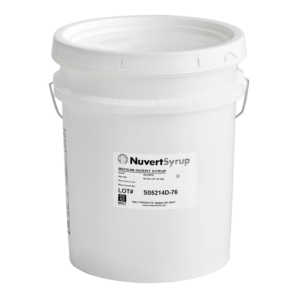 Malt Products Nuvert Medium Invert Syrup 5 Gallon