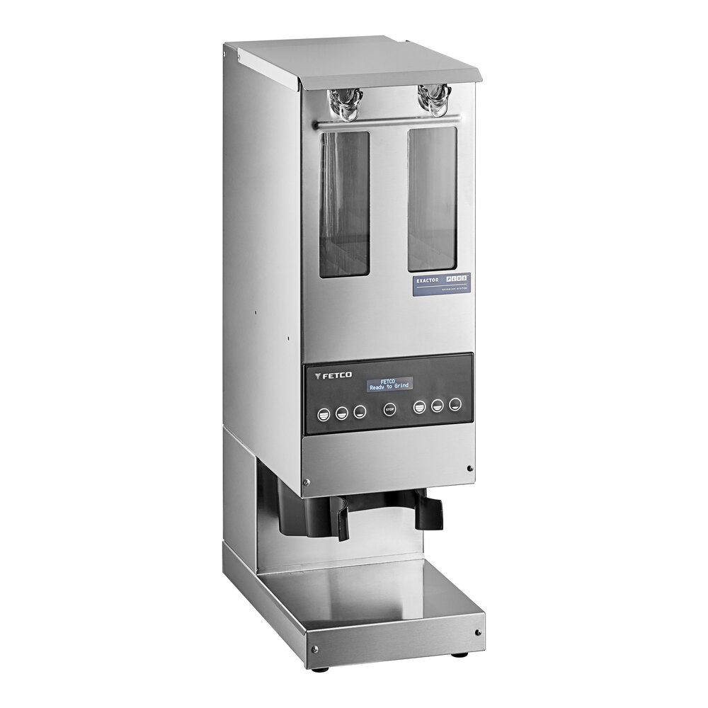 Fetco GRS-1202 10 lb. Double Hopper Coffee Grinder - 230V