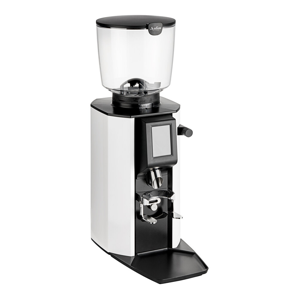 Anfim Alba 4.4 lb. White On-Demand Espresso Grinder - 110V
