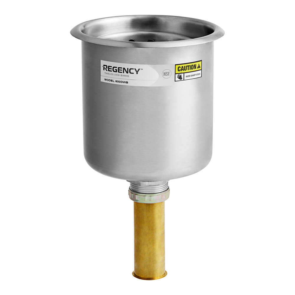 Regency 5 5/8" Stainless Steel Dipper Well Bowl