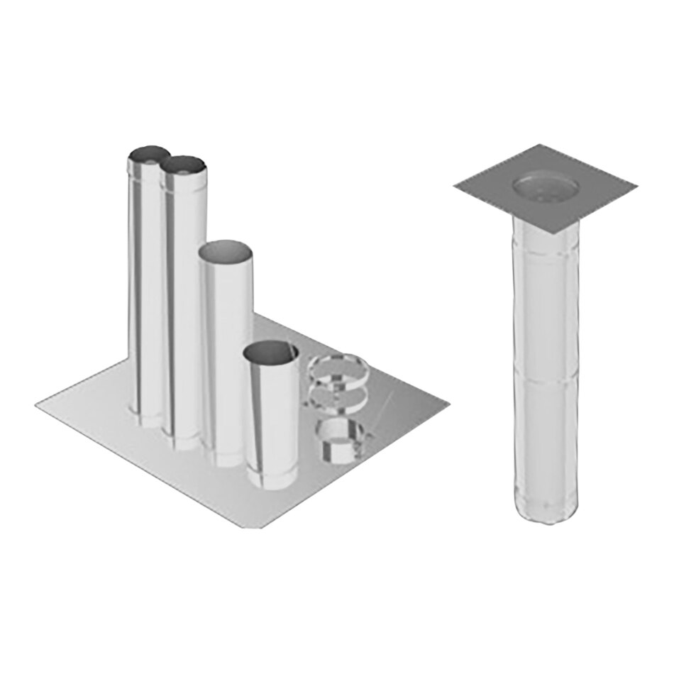 NAKS SWNAKS-KIT01 10" x 10' 10-Piece Stainless Steel Regular-Clearance ...