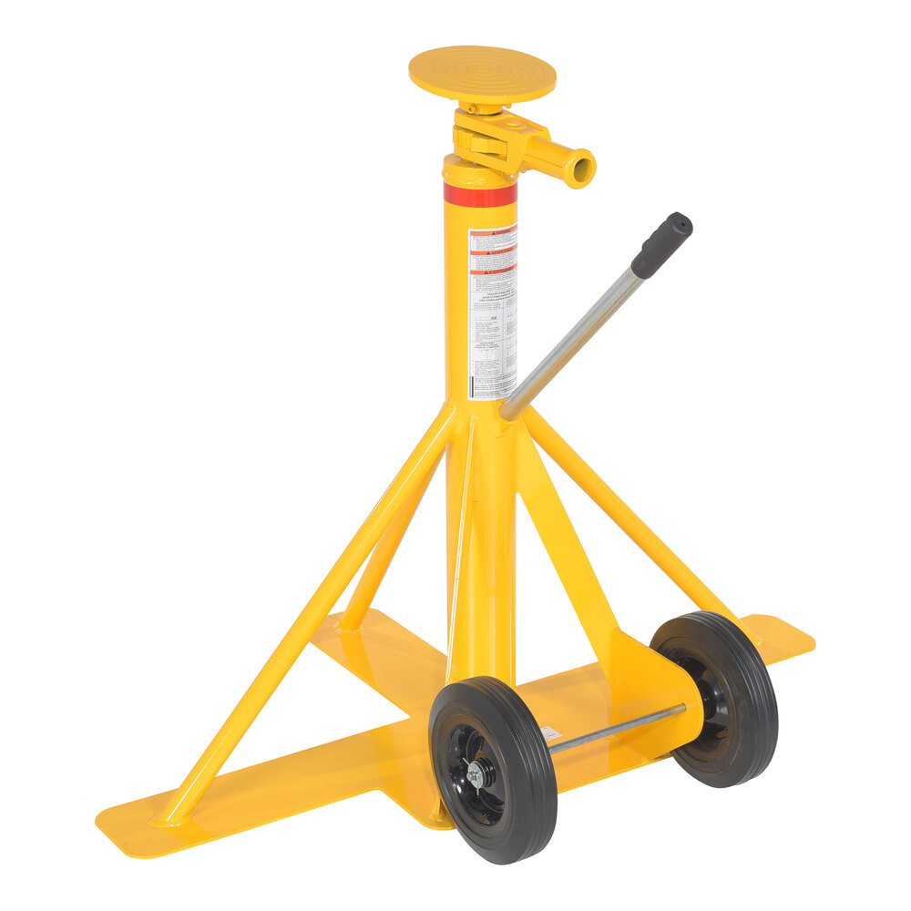 Vestil 100,000 lb. Portable Steel Big Foot Trailer Stabilizing Jack ...