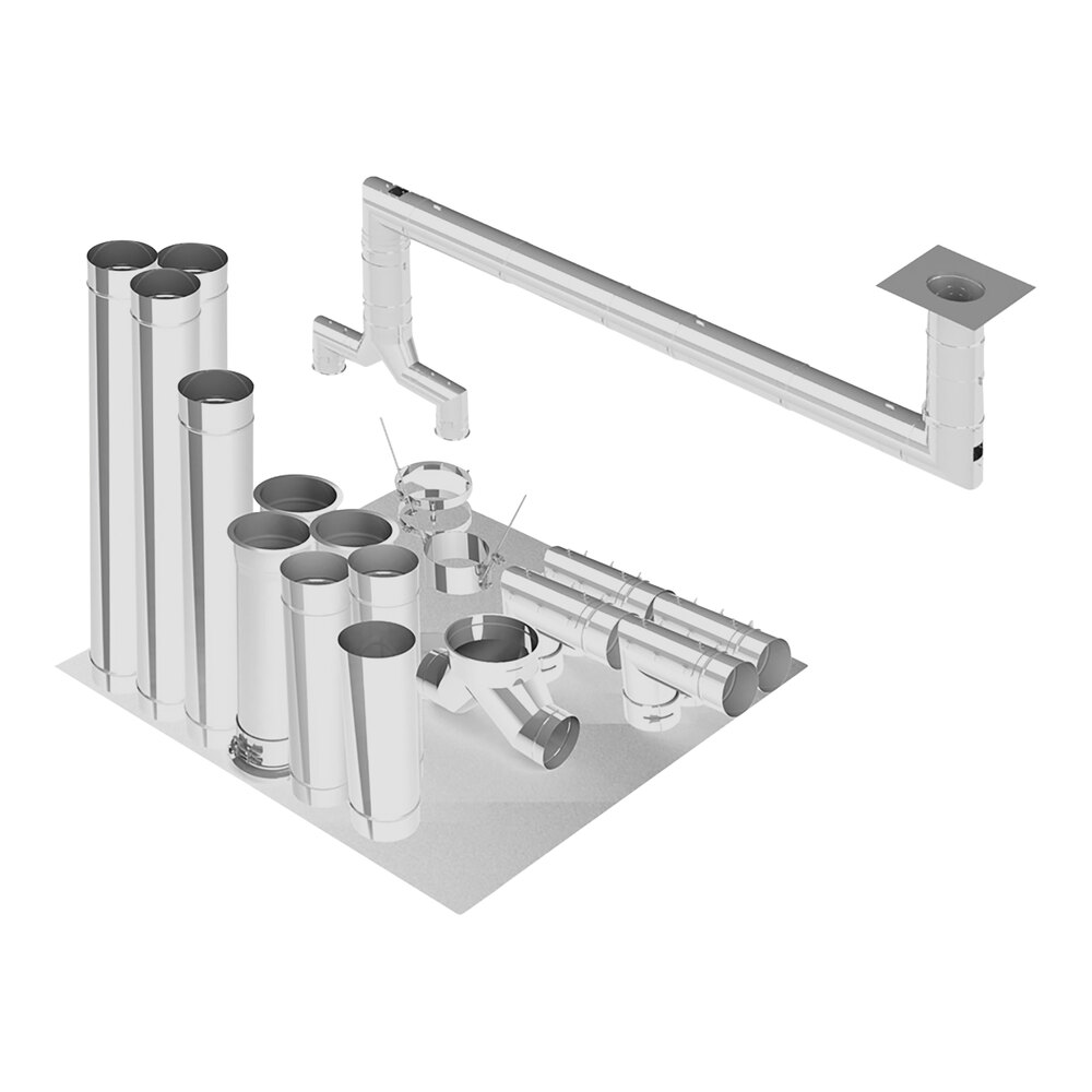 NAKS SWNAKS-KIT17 20" x 30' 36-Piece Stainless Steel Regular-Clearance ...