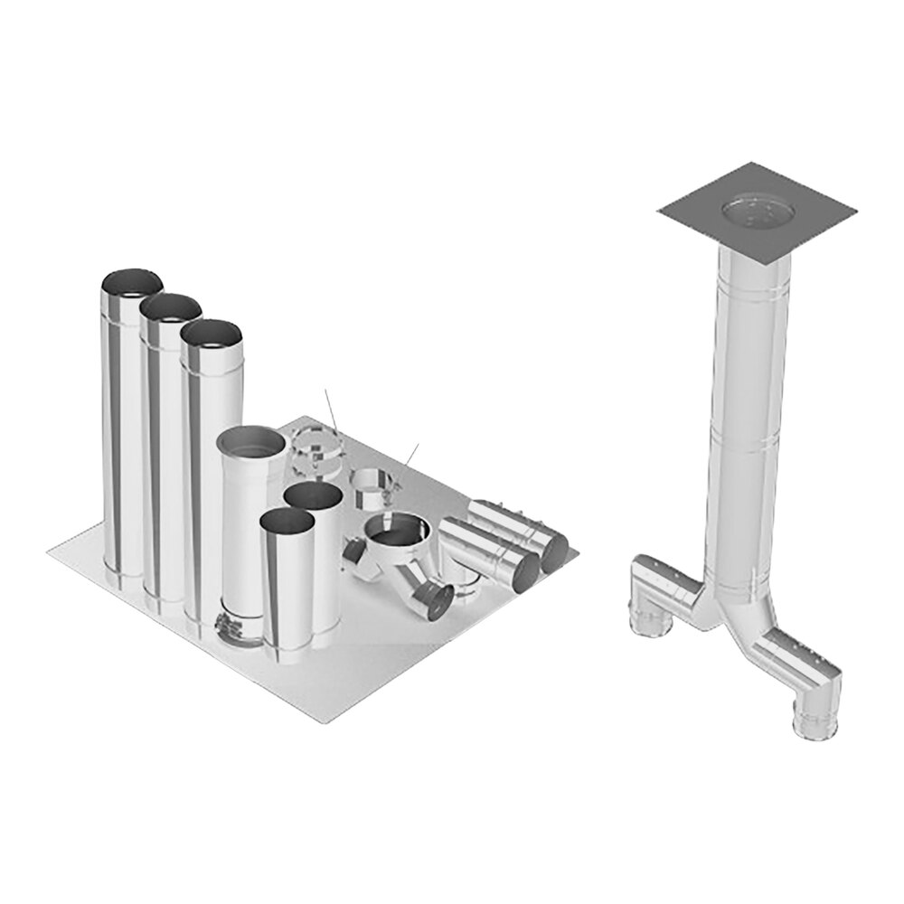 NAKS SWNAKS-KIT16 20" x 10' 19-Piece Stainless Steel Regular-Clearance ...