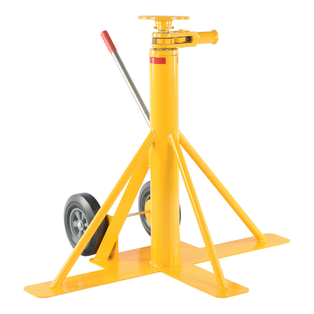 Vestil 100,000 lb. Portable Steel Big Foot Trailer Stabilizing Jack ...