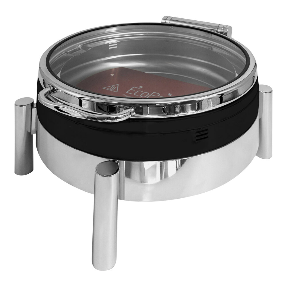 EcoBurner 7-Star Series EcoRock 6 Qt. 2/3 Size Xylo Black Coated Round ...