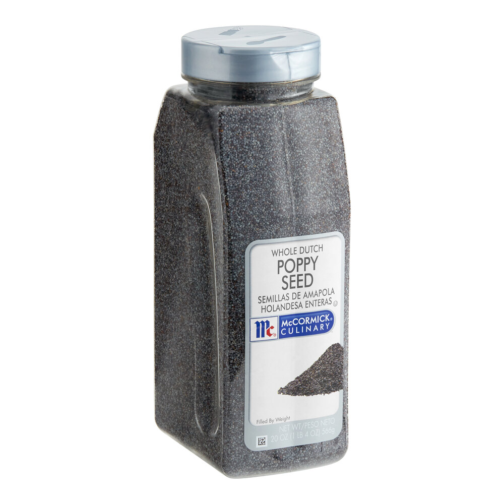McCormick Culinary Whole Dutch Poppy Seeds 20 oz.