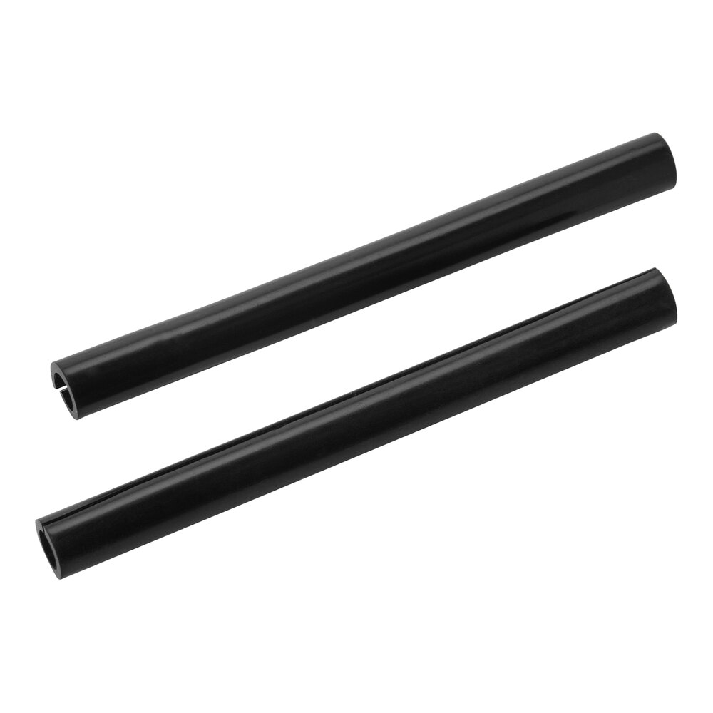 American Metalcraft 4" Black Slip-Stop Display Stand Sleeve - 2/Pack