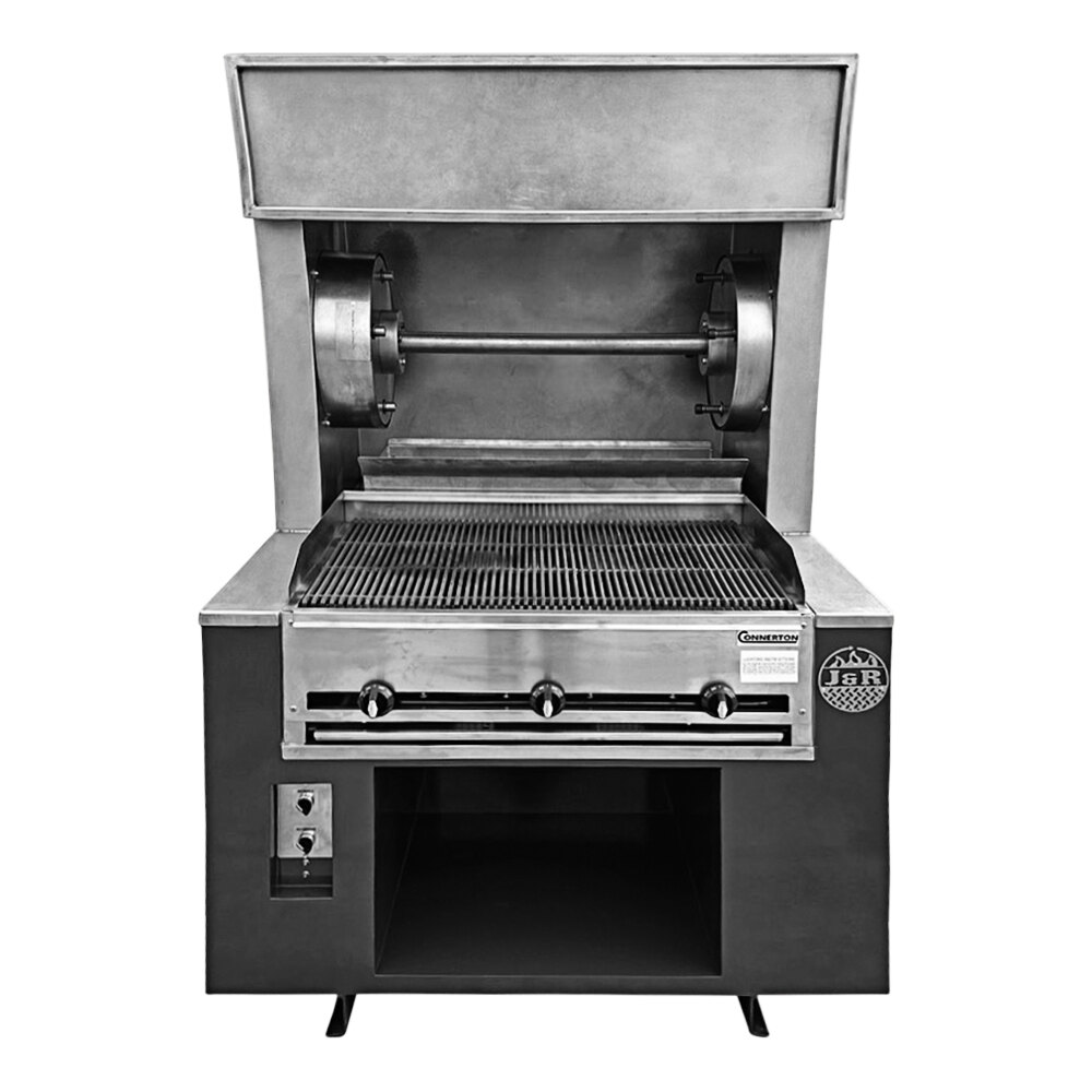 J&R Manufacturing Milano Arosti All Gas Std. Rotisserie and Grill ...