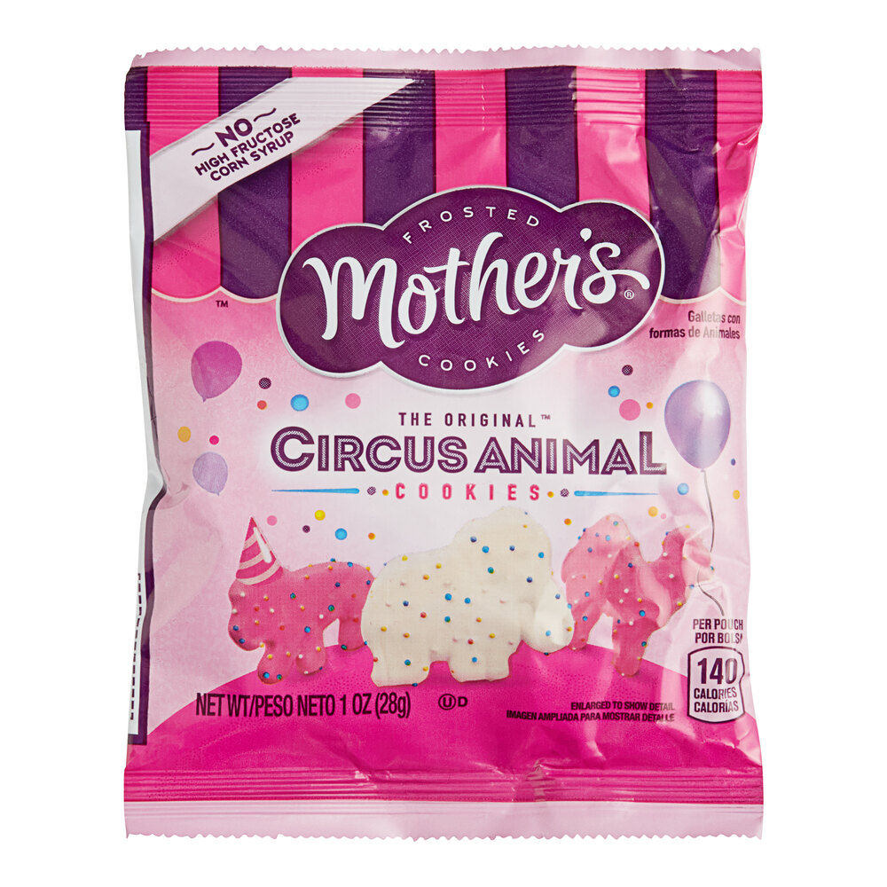 Mother's Circus Animal Cookies 1 oz. - 48/Case