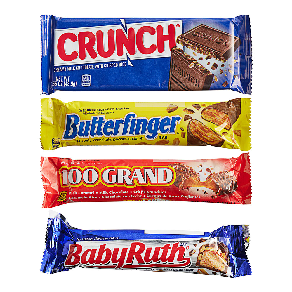 Ferrero Full Size Candy Bar Variety Pack - 72/Case