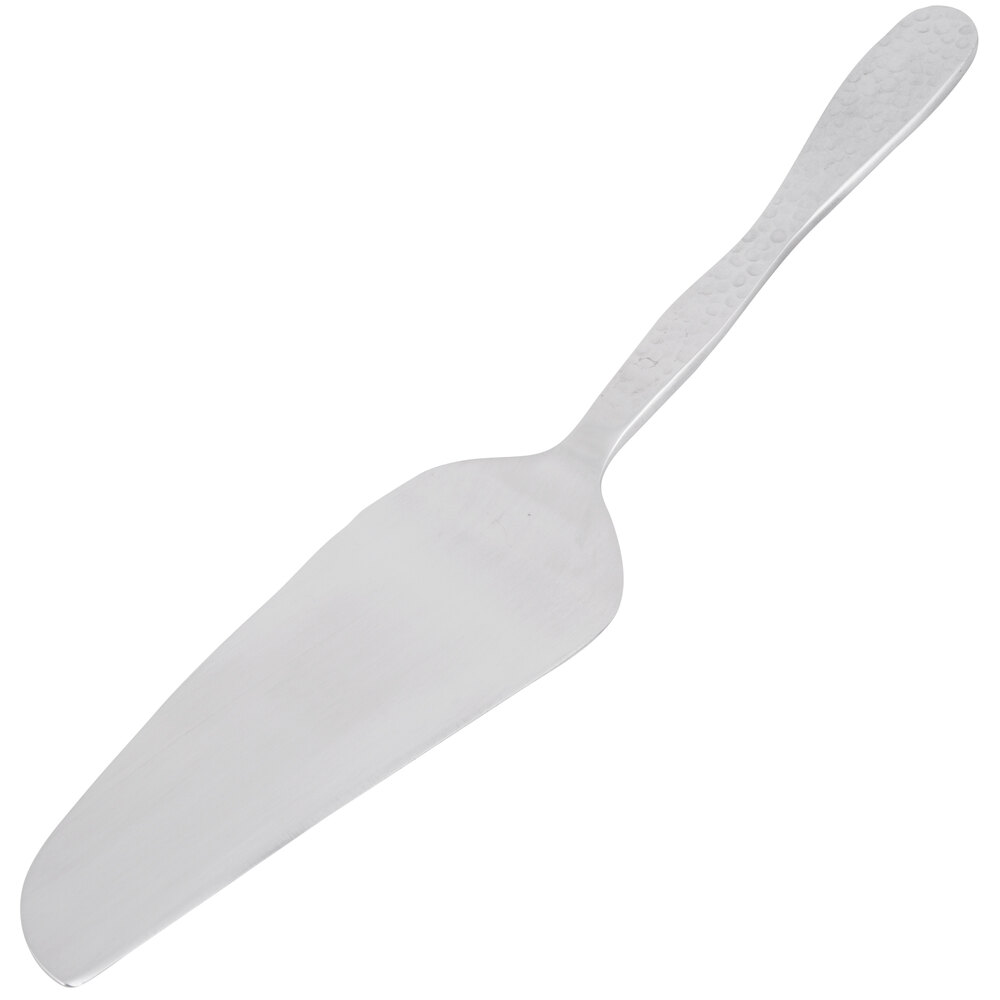 American Metalcraft 10 11/16" Hammered Stainless Steel Pastry Server ...