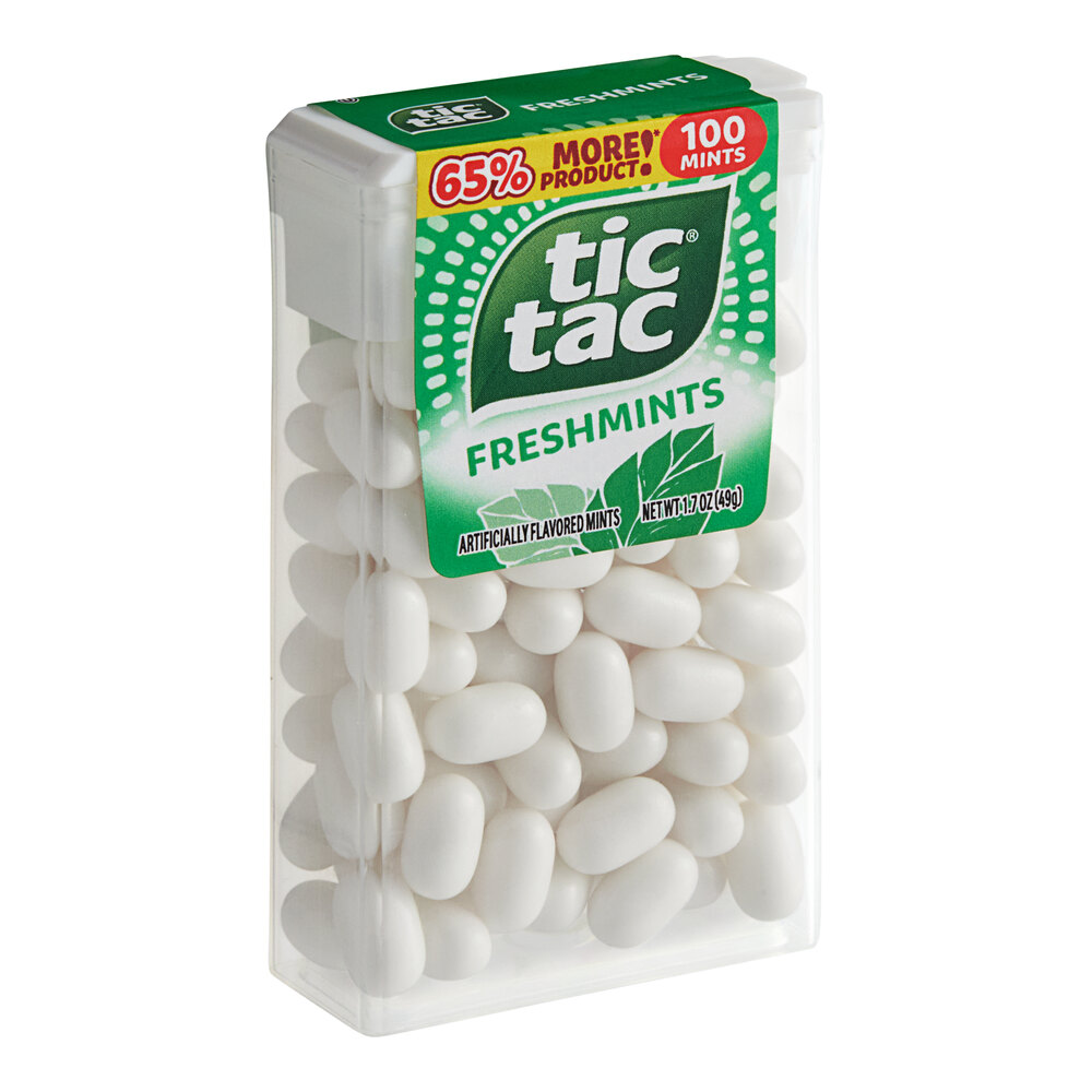 Tic Tac Freshmints 100-Count Pack - 12/Box